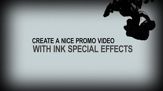 Make a Text Video Presentation With Liquid Ink Effects